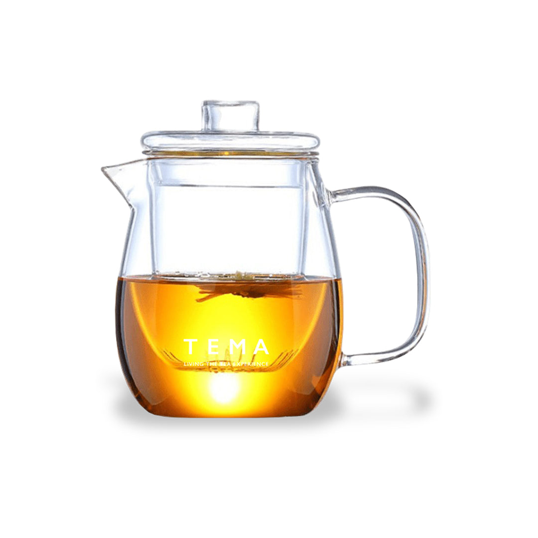 Glass Infuser Tea Pot 600 ML – TEMA Tea